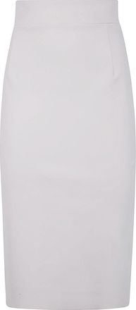 La Petite Robe Di Chiara Boni Jupe Longue - Blanc