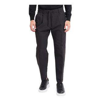 HUGO BOSS Tapered Fit Active-Hose - - Trousers - Herren - Schwarzk - L