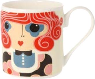 Orla Kiely Dee Dee Tasse, Rot
