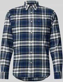 Tommy Hilfiger Regular Fit Flanellhemd aus reiner Baumwolle