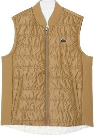 Lacoste Weste f&uuml;r Damen, wendbar, Emblem (Beige)