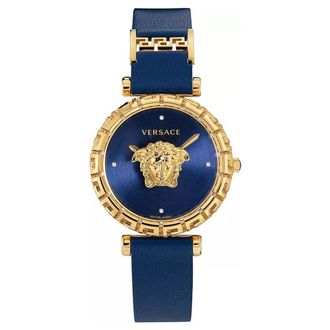 Versace Palazzo Empire Greca Diamond - - Accessories - Damen - Blau - ONE SIZE