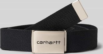 Carhartt Work in Progress G&uuml;rtel mit Logo-Detail Modell Chrome