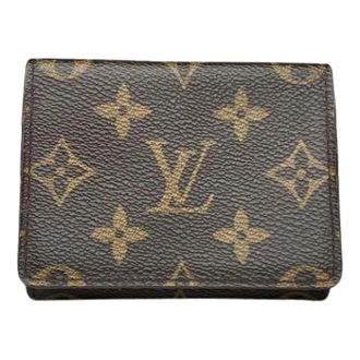 Louis Vuitton Pre-owned Leder Portemonnaie - - Pre-owned - Damen - Braun - ONE SIZE