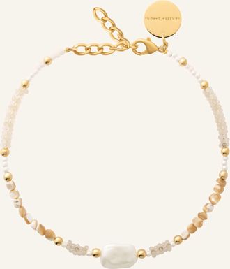 Vanessa Baroni Vanessa Baroni Halsketten Shore Necklace Taupe By Glambou gold