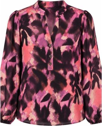 2-Biz Blouse Janna - Femme - Blouses et Chemises - Violet - Taille: 44 FR