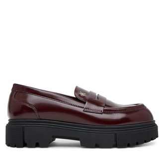 Calvin Klein Halbschuhe Calvin Klein Scarpa Bassa V4A4-83130-1453 Dunkelrot