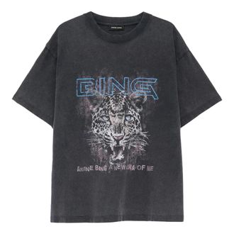 Anine Bing T-Shirts - - Tops - Damen - Schwarzk - M
