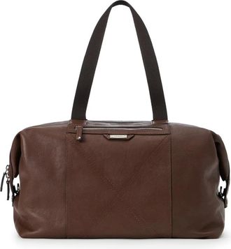 Iceberg Homme, Sacs, Brun, Taille: ONE Size Leather Duffle Bag