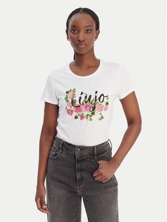 Liu Jo T-Shirt WA6493 JS923 Wei&szlig; Regular Fit