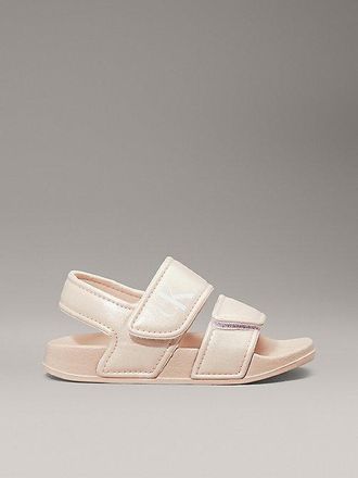 Calvin Klein Sandalen Mit Klettverschluss F&uuml;r Kleinkinder Und Kinder - Pink - M&auml;dchen - 27