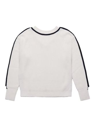 Patrizia Pepe Pull Col Rond - Blanc