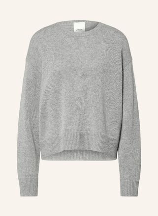 Allude Allude Cashmere-Pullover grau