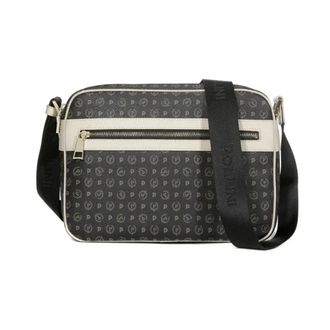 Pollini Heritage Umh&auml;ngetasche mit Au&szlig;entasche - - Bags - Damen - Schwarzk - ONE SIZE