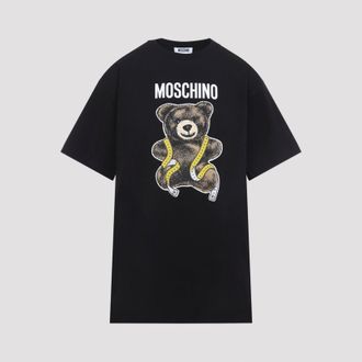 Moschino t-shirt surdimensionn&eacute; en peluche