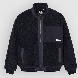 Element Oak Sherpa Jacke off black