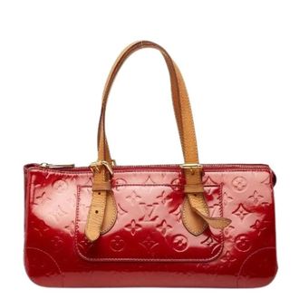 Louis Vuitton Sac &agrave; main Pre-owned Monogram Vernis Rosewood Avenue - Femme - Pre-owned - Rouge - Taille: ONE Size