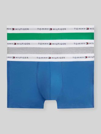 Tommy Hilfiger Regular Fit Trunks aus Baumwoll-Mix im 3er-Pack