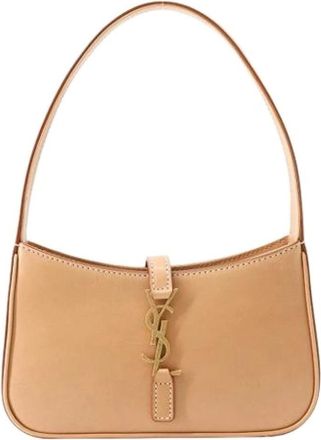 Saint Laurent Sac bandouli&egrave;re vintage Pre-owned - Femme - Pre-owned - Beige - Taille: ONE Size