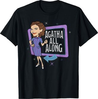 MARVEL WandaVision Agatha All Along Retro T-Shirt
