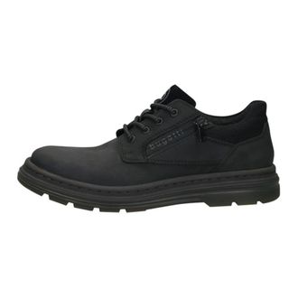 Bugatti Homme, Chaussures, Noir, Taille: 46 EU Bottes en cuir &agrave; lacets
