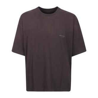Wooyoungmi Wooyoungmi - T-shirt Oversized Vacances DHiver - Homme - Tops - Brun - Taille: L