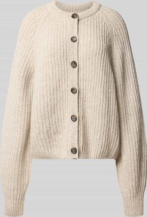 Armedangels Loose Fit Strickjacke aus Woll-Mix Modell RIB KNIT