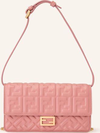 Fendi Geldb&ouml;rse Baguette Zum Umh&auml;ngen rosa