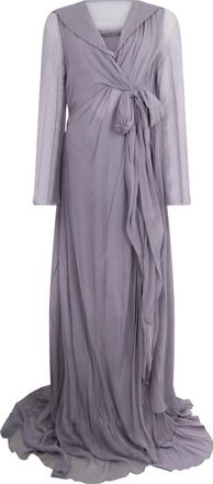 Alberta Ferretti Damen, Kleider, Lila, 2XLGr&ouml;&szlig;e