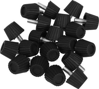 SOLUSTRE 20 St&uuml;ck Verstellbare Nivellierf&uuml;&szlig;e mit Antirutschpads Robuste M&ouml;belgleiter f&uuml;r Tisch Stuhl Sofa und B&uuml;rostuhl Bodenschoner f&uuml;r Hartholzb&ouml;den