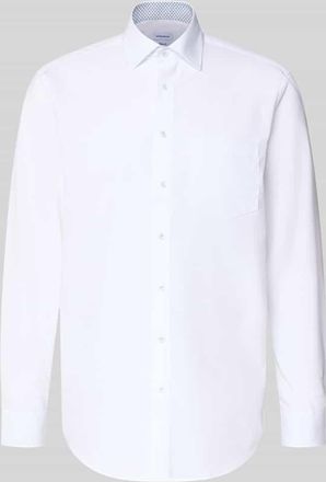Seidensticker Regular Fit Business-Hemd mit Knopfleiste