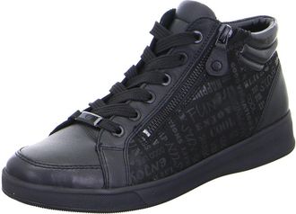 Ara Damen Rom Mid-Cut Sneaker, SCHWARZ, 38 EU