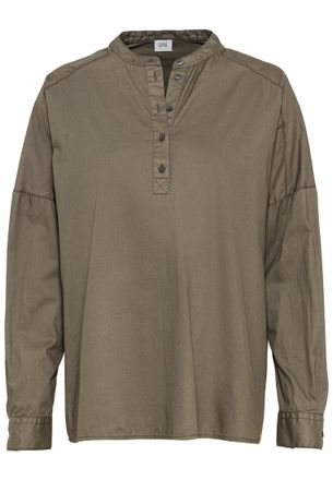 Camel Active Damen 309754/8S09 Bluse, Grey Olive, L