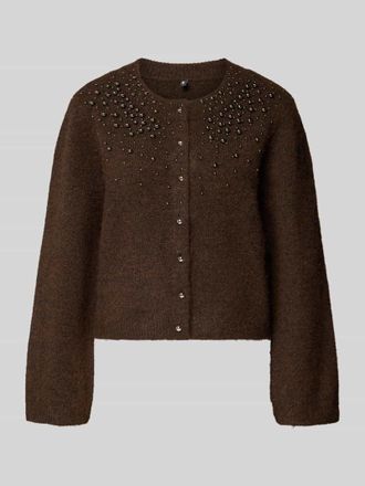 Only Regular Fit Strickjacke mit Woll-Anteil Modell MIGGIE