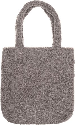 styleBREAKER Schultertasche Teddyfell Beuteltasche