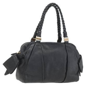 Ferragamo Pre-owned Leder-Umh&auml;ngetasche - - Pre-owned - Damen - Schwarzk - ONE SIZE