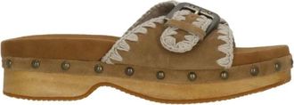 Mou Femme, Chaussures, Brun, Taille: 40 EU Sandales en daim