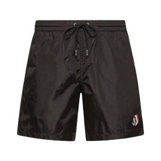 Moncler Homme, Maillots de bain, Noir, Taille: XL Sea Clothing