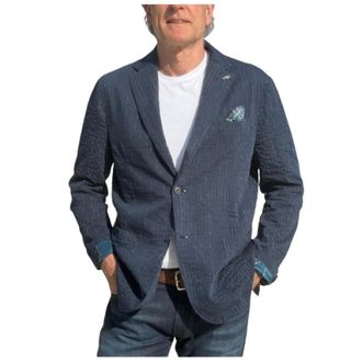 Bob Homme, Vestes, Bleu, Taille: L David 495 Blazer