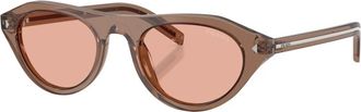 Prada PR B15S Sonnenbrille - - Accessories - Damen - Braun - 51 MM