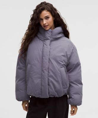 lululemon Doudoune à ourlet bulle garnie de duvet 600 cuin pour Femmes - Violet - Taille XL