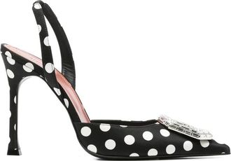 Amina Muaddi Femme, Chaussures, Noir, Taille: 40 EU Chaussures Amina Muaddi