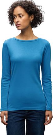 Street One Damen Basic Langarmshirt