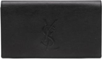 Saint Laurent Pre-owned Cuir pochettes-minaudieres - Femme - Pre-owned - Noir - Taille: ONE Size