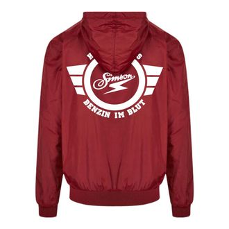 Spass Kostet Herren Windbreaker Regenjacke DDR Simson Motorradjacke Windjacke mit Kapuze