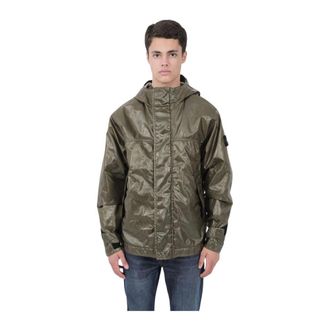 Stone Island Giubbotto C/Int Staccabile - - Jackets - Herren - Gr&uuml;n - M