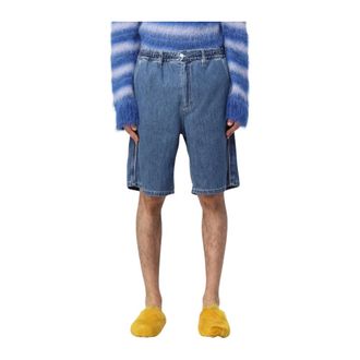 Marni Homme, Shorts, Bleu, Taille: W29 Shorts en denim élégant