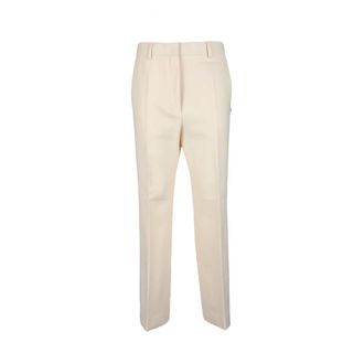 Sportmax Wollmischung Stretchhose - - Trousers - Damen - Orange - 4XS