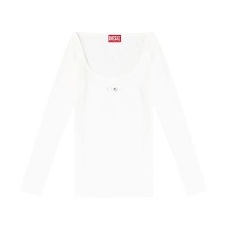 Diesel Damen, Oberteile, Wei&szlig;, MGr&ouml;&szlig;e