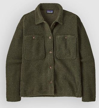 Patagonia Reclaimed Sweater Shirt Jacke basin green